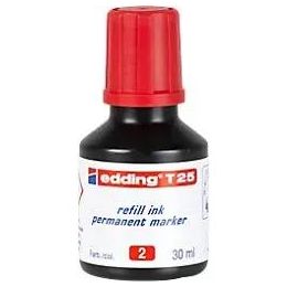 Edding Nachfülltinte Rot T25 30 ml