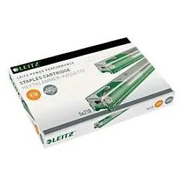 Leitz Power Performance Heftklammernkassette 26/10 55930000 Verzinkter Stahl Gr&uuml;n 1050 Heftklammern