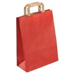 RAJA Tragetasche PP22KR 80 g/m2 Rot 22 x 10 x 28 cm 50 Stück
