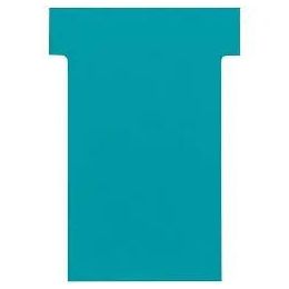 Ultradex T-Karten Schmal Karibikblau 6 x 8,5 cm 10 Stück