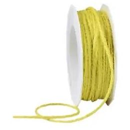 PRÄSENT PRAESENT Kordel Jute 4360225-615 Hellgelb 2 mm x 25 m 2 Stück