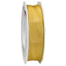 PRÄSENT PRAESENT Seidenband 4642525-705 Vanille 25 mm x 25 m 2 Stück