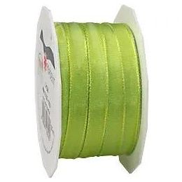PR&Auml;SENT PRAESENT Seidenband 4641025-502 Limette 10 mm x 25 m 2 St&uuml;ck