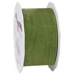 PRÄSENT PRAESENT Organza 6014025-621 Olive 40 mm x 25 m 3 Stück