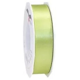 PRÄSENT PRAESENT Doppelsatin 7182525-027 Pistazie 25 mm x 25 m 2 Stück