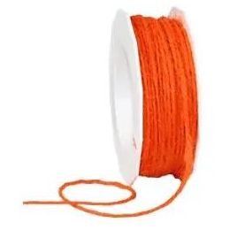 PRÄSENT PRAESENT Kordel Jute 4360225-620 Orange 2 mm x 25 m 2 Stück