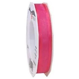 PRÄSENT PRAESENT Organza 4831525-606 Koralle 15 mm x 25 m 2 Stück