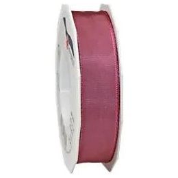 PRÄSENT PRAESENT Seidenband 4642525-603 Beerensorbet 25 mm x 25 m 2 Stück