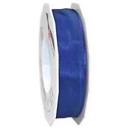 PR&Auml;SENT PRAESENT Seidenband 4642525-145 Kobaltblau 25 mm x 25 m 2 St&uuml;ck