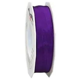 PR&Auml;SENT PRAESENT Seidenband 4642525-610 Violett 25 mm x 25 m 2 St&uuml;ck