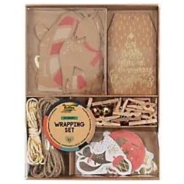 Folia Verpackungs-Set Weihnachten Classic 44-teilig