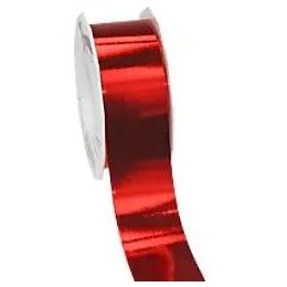 PRÄSENT PRAESENT Ringelband 1884025-609 Rot 40 mm x 25 m 4 Stück