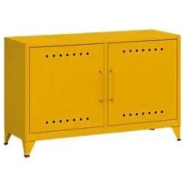 Bisley Fern Sideboard Metall 1.140 x 400 x 725 mm Sonnenblumengelb