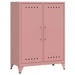 Bisley Fern Sideboard Metall 800 x 400 x 110 mm Pastellrosa