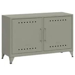 Bisley Fern Sideboard Metall 1.140 x 400 x 725 mm Hellgrau
