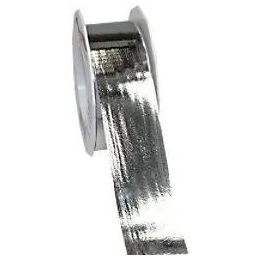 PRÄSENT PRAESENT Ringelband 1884025-631 Silber 40 mm x 25 m 4 Stück