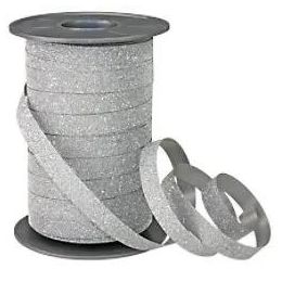 PRÄSENT PRAESENT Ringelband 18509-631 Silber 10 mm x 100 m 4 Stück