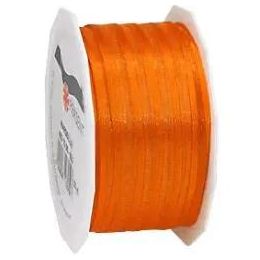 PR&Auml;SENT PRAESENT Organza 4831050-620 Orange 10 mm x 50 m 1 St&uuml;ck