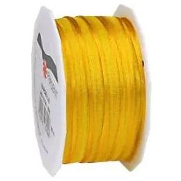 PR&Auml;SENT PRAESENT Organza 4831050-605 Gelb 10 mm x 50 m 1 St&uuml;ck