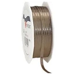 PRÄSENT PRAESENT Doppelsatin 7180350-105 Taupe 3 mm x 50 m 2 Stück