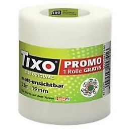 TIXO Klebeband Transparent 19 mm (B) x 33 m (L) Acryl 3 Stück