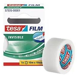 Tesa Klebeband Tesafilm Invisible 57335 Transparent 19 mm (B) x 10 m (L) PP (Polypropylen)