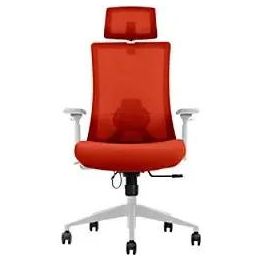 euroseats Bürostuhl Netz Orange 520 x 1111 mm