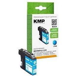 KMP Kompatibel Brother LC-223C Tintenpatrone Cyan