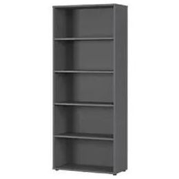 Germania Bücherregal 4235-547 Grau 800 mm (B) x 400 mm (T) x 1970 mm (H)