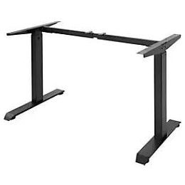 euroseats Tischgestell Rechteckig T-Fuß 1.600 (B) x 600 (T) x 865 (H) mm Metall