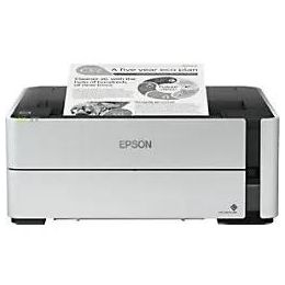 Epson EcoTank ET-M1180 Mono Tintenstrahl Drucker DIN A4 Schwarz, Weiß