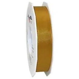 PR&Auml;SENT PRAESENT Taftband 6052550-634 Gold 25 mm x 50 m 2 St&uuml;ck