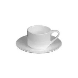 Untertasse Elegance Nobel 600001.596 Porzellan 160 mm Creme 24 Stück