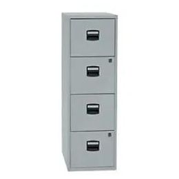 Bisley Home Schubladenschrank PFA Silber 413 x 400 x 1.321 mm