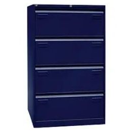 Bisley Light Hängeregistraturschrank Oxfordblau 800 x 622 x 1.321 mm