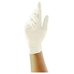 Unicare Einweg Handschuhe Latex Ungepudert Medium (M) Natur 100 St&uuml;ck