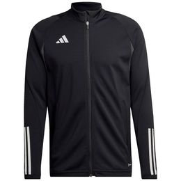 adidas Performance Athletic Zip-Up Hoodie 'Tiro 23 Competition' male Black size XXL