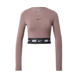 Nike Sportswear Shirt 'Emea' Damen Größe XL mauve / schwarz / weiß