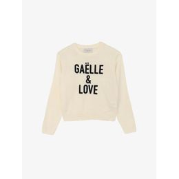 Gaelle Paris Pullover '&LOVE' M&auml;dchen Gr&ouml;&szlig;e 152 creme