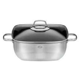R&ouml;sle R&ouml;sle Servierpfanne Elegance, Edelstahl, Metall, 29.3 cmx38.2 cmx18.3 cm, backofengeeignet,backofengeeignet, antihaftbeschichtet, Kochen, Pfannen, Servierpfannen