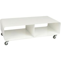 Kare-Design Tv-Element, Wei&szlig;, Metall, 90x30x42 cm, Kleinm&ouml;bel