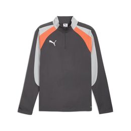 Puma Shirt Herren Gr&ouml;&szlig;e M dunkelblau / hellgrau / orange