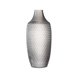 Leonardo Vase "Poesia" in Grau - (H)40 x Ø 11,5 cm - 10% | Kerzen-vasen