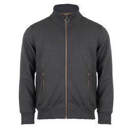 Roadsign Sweatjacke in Anthrazit - 55% | Größe XXL | Herren-sweatshirts-jacken