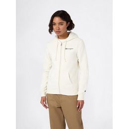 Champion Sweatjacke in Creme - 38% | Größe M | Damen-sweatshirts-jacken