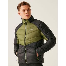 Regatta Steppjacke "Dalent" in Anthrazit/ Grün - 71% | Größe M | Herrenjacken