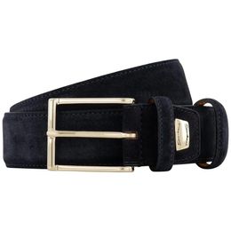 Santoni G&uuml;rtel - Belt - Gr. 110 - in Blau - f&uuml;r Damen
