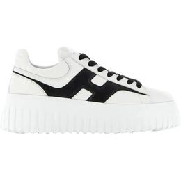 Hogan Low-Top Sneaker - Low-Top Sneakers With Distinctive Side Logo - Gr. 38,5 (EU) - in Wei&szlig; - f&uuml;r Damen