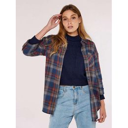 Apricot Hemd in Blau/ Rot - 57% | Größe XS | Damen-blusen