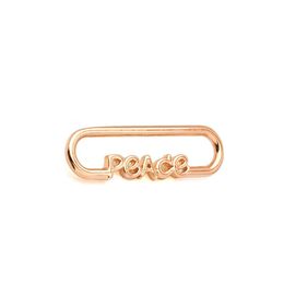Pandora Vergold. Link "Peace" - 10% | Schmuck